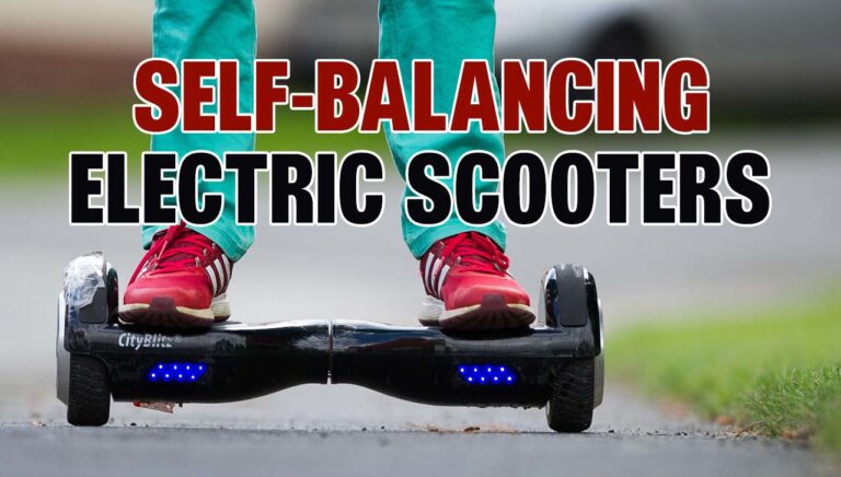 Experience the Joy of Gliding with a Self-Balancing Electric Scooter