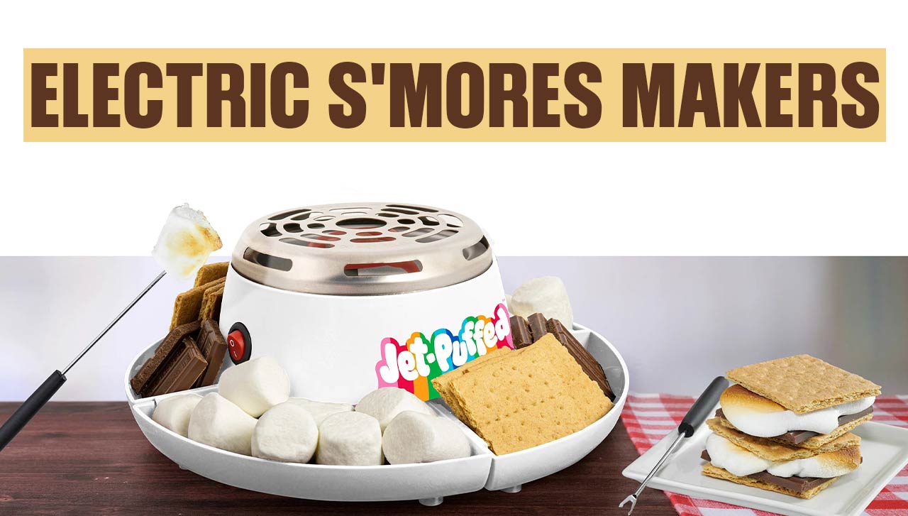 Enjoy Delicious S'mores Without the Hassle with Electric S'mores Maker
