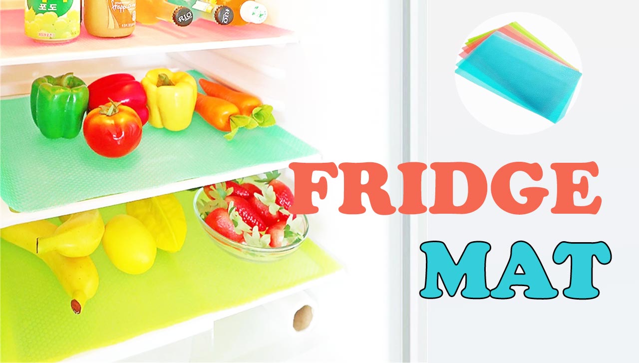 Keep Your Fridge Clean and Organized with Fridge Mats
